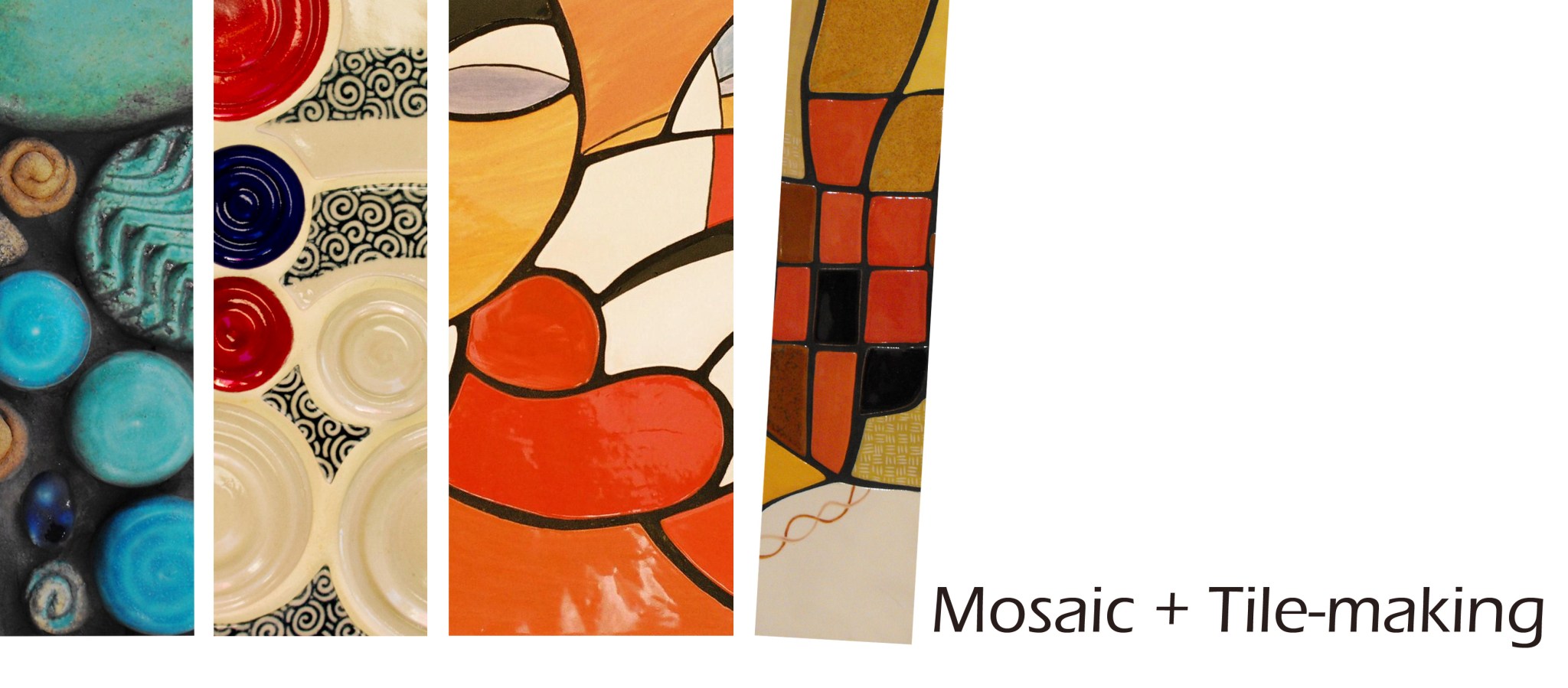 mosaic and tile-making workshop - pj pottery