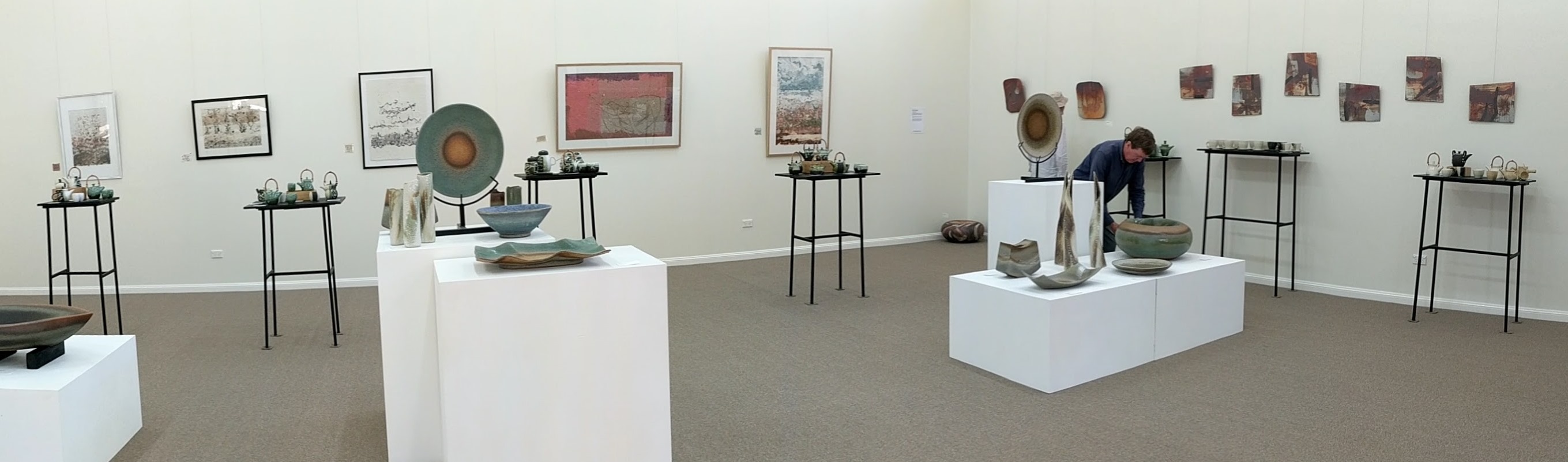 clay trio exhibition - pj pottery