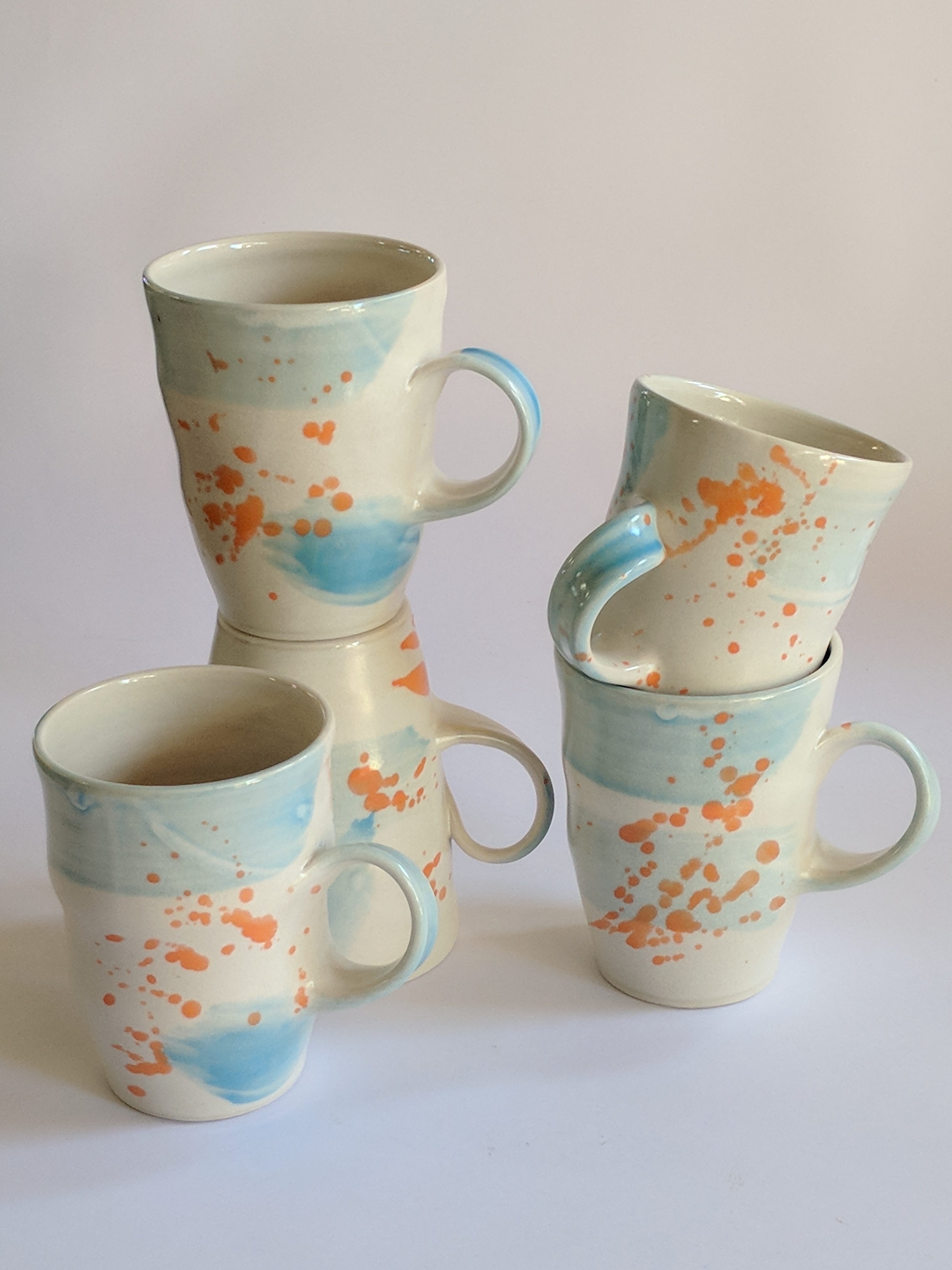 pastel mug - pj pottery