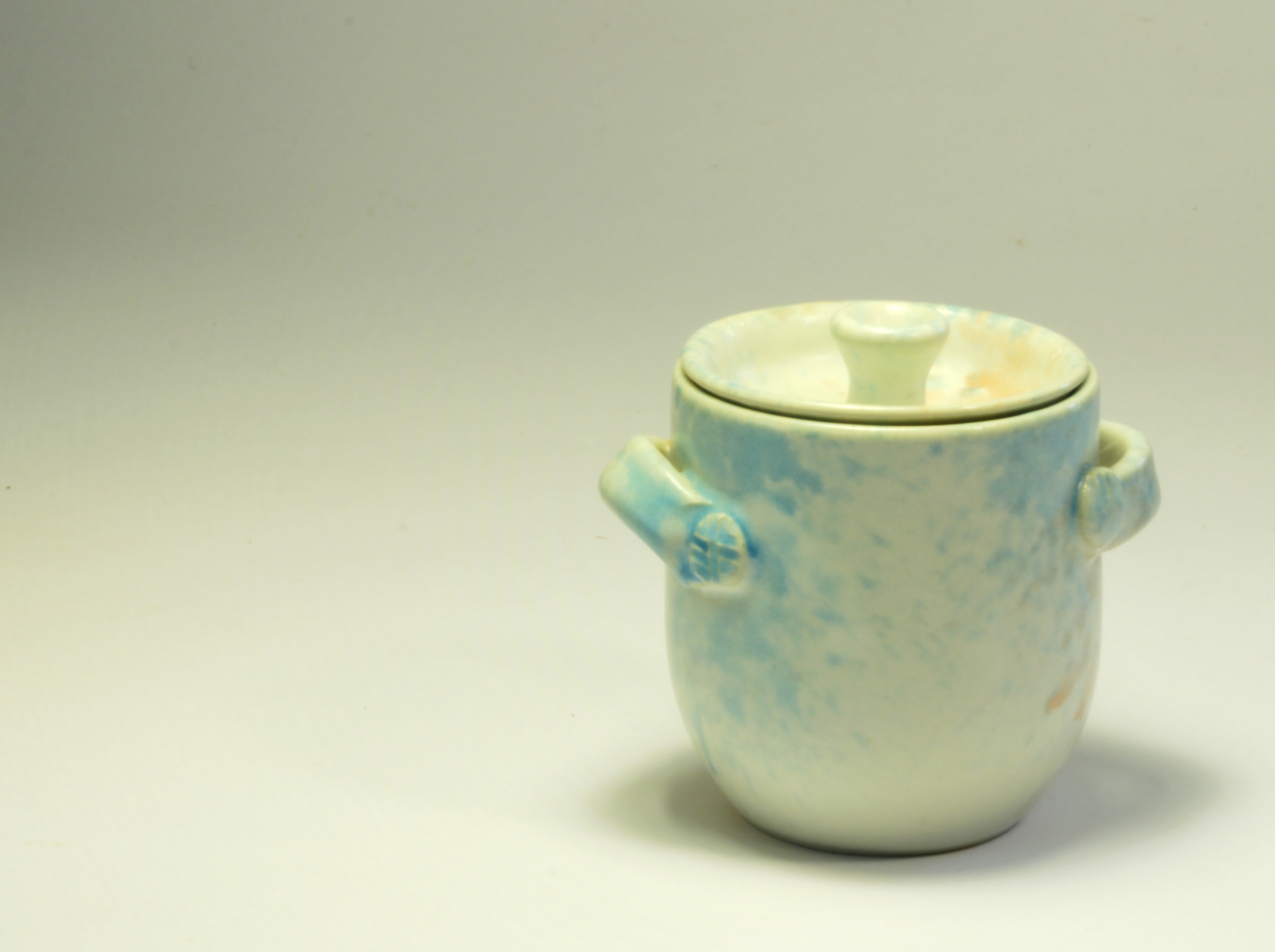 lidded pot - pj pottery