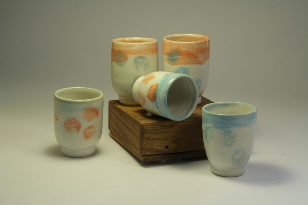 Pastels and handmade ceramic homeware - PJ Pottery