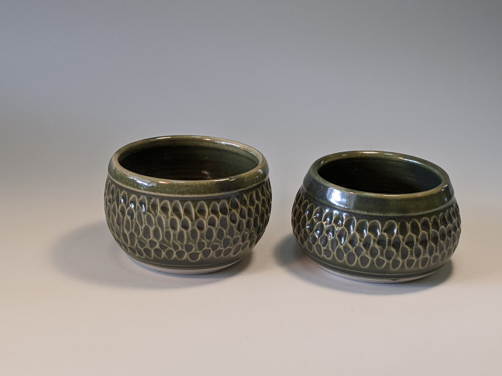 faceted bowl + candle holder - pj pottery