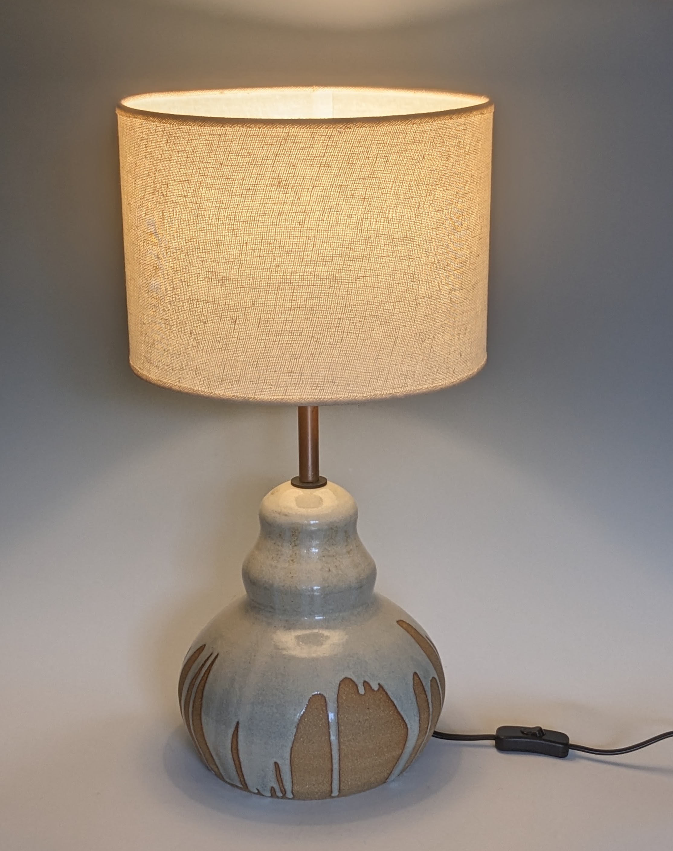 Ceramic table lamp model-2 - pj pottery