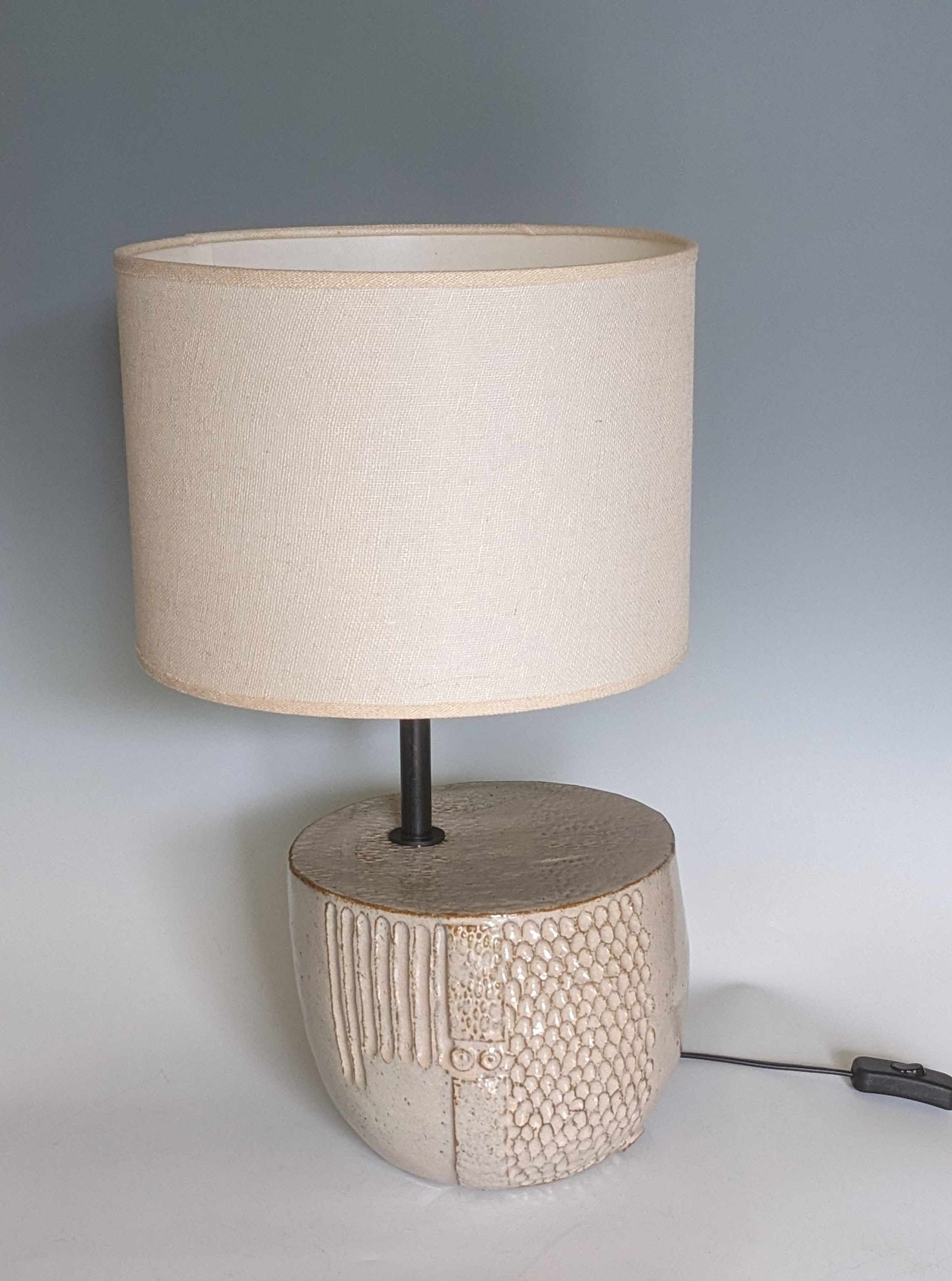 ceramic table lamp model-8 - PJ Pottery