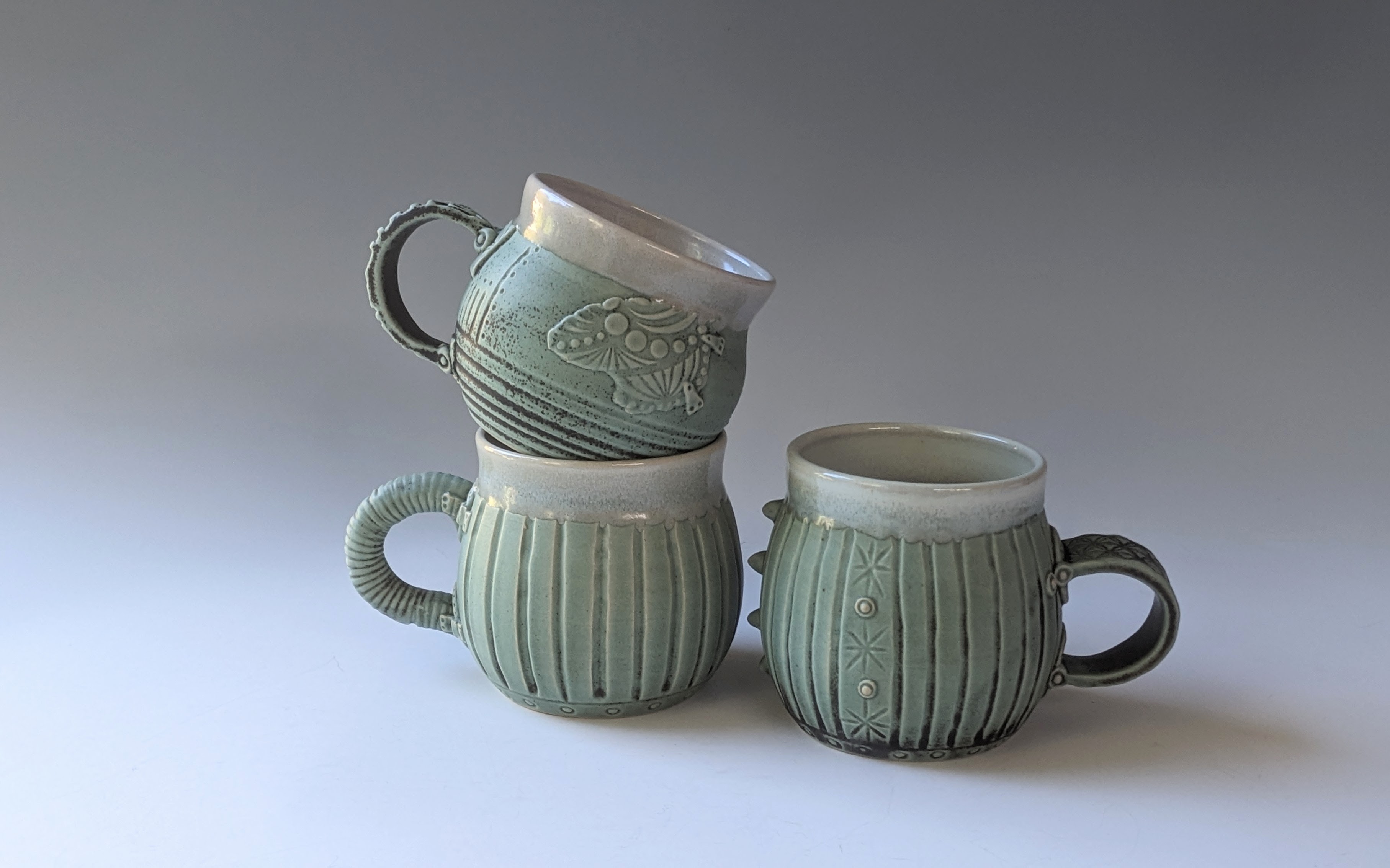 Steampunk mug - Australian collectible ceramics