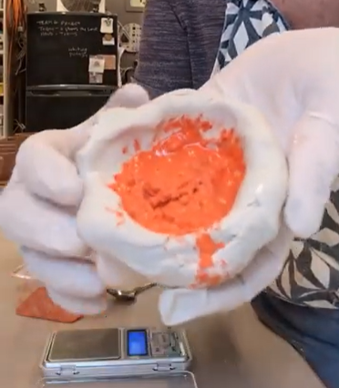 How to video - making coloured clay - pj pottery